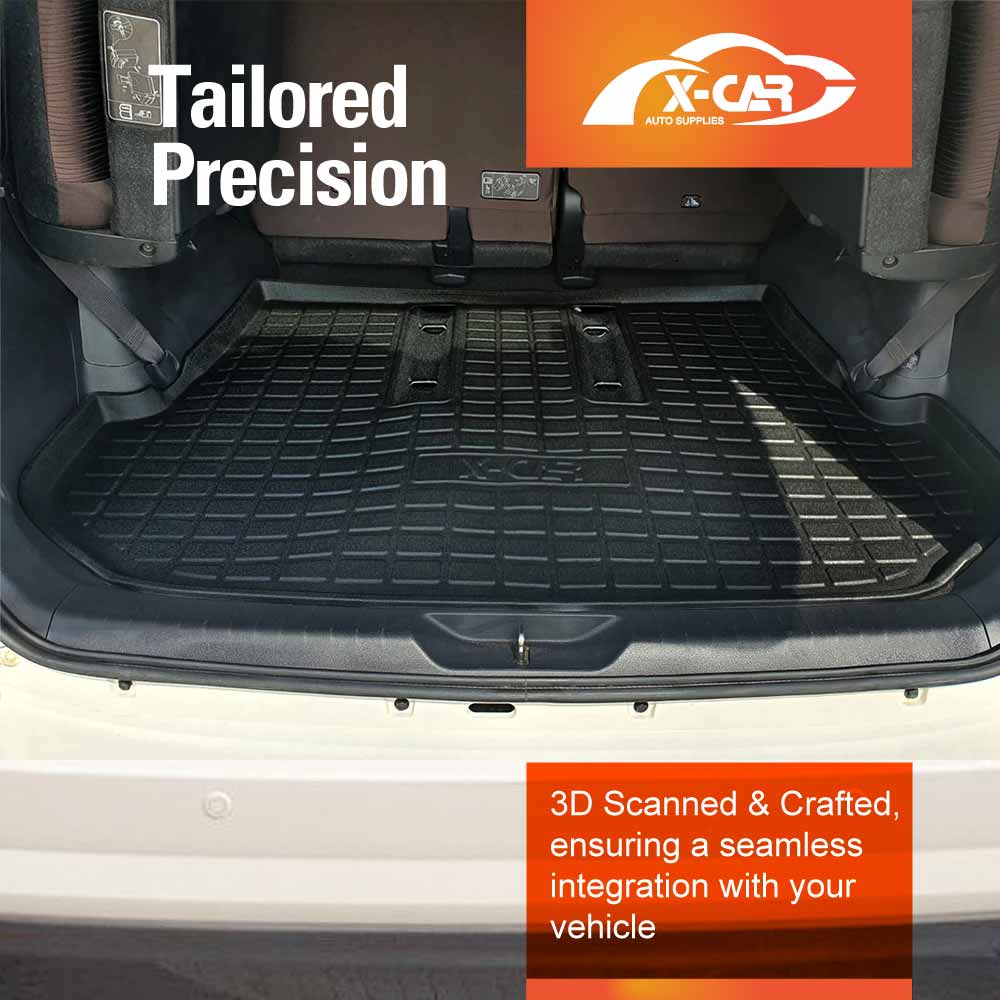 X-CAR Boot Liner for Toyota Fortuner 2015-Onwards All Weather Cargo