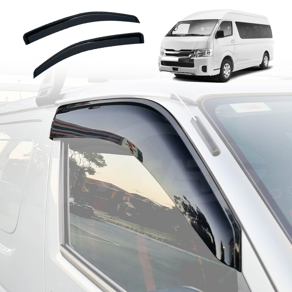 Car Window Weather Shields | Weathershields for Cars | X-CAR
