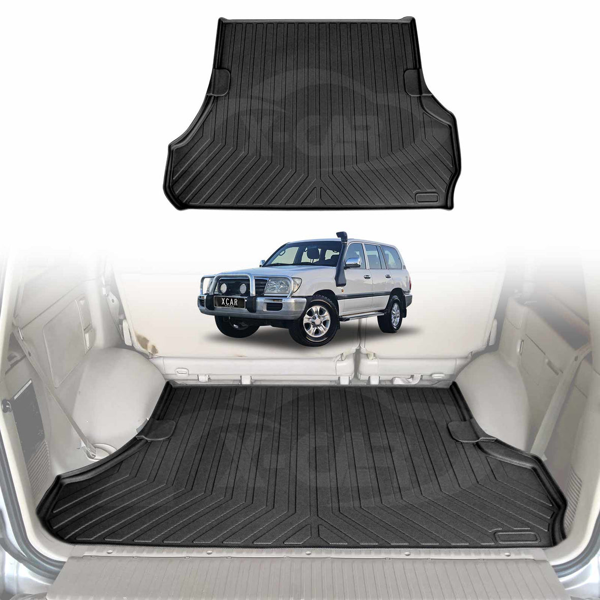 Boot Liner for Toyota Land Cruiser 100 Series LC100 1998-2007 Without ...