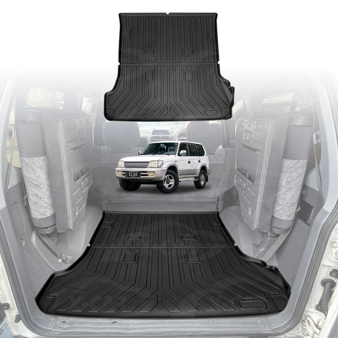 Boot Liner for Toyota Prado 95 Series 1996-2002 Cargo Mat| X-CAR