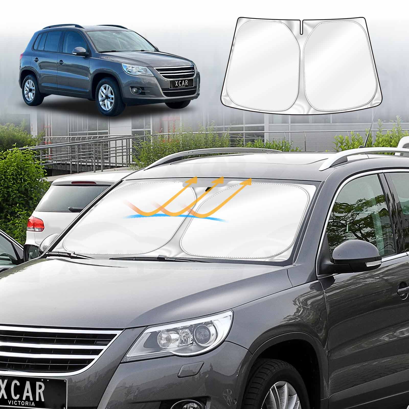 WindScreen Sun Shade for Volkswagen Tiguan 2008-2016 | X-CAR