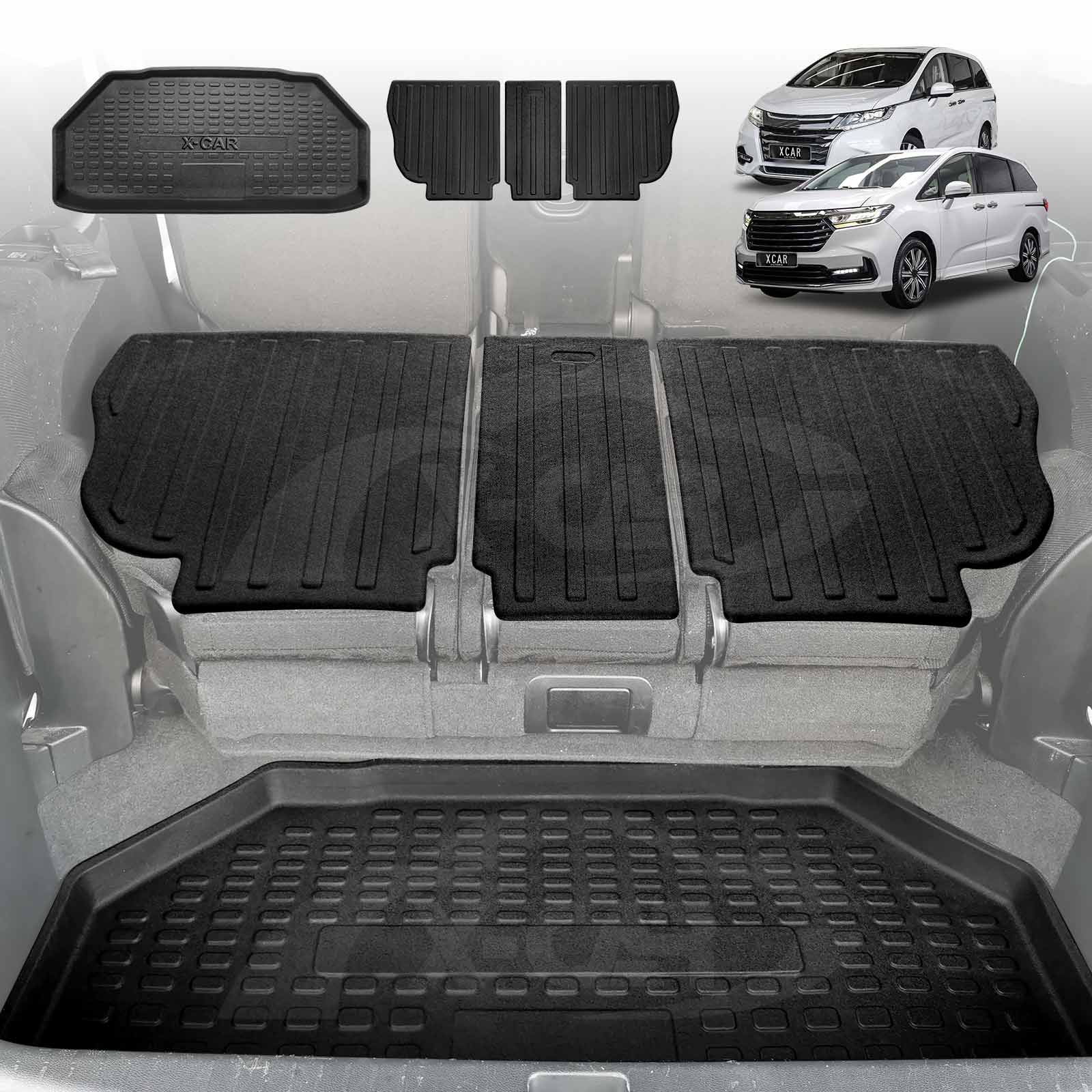 Boot Liner/ Back Seat Protector for Honda Odyssey 5th 2014-2022 |X-CAR