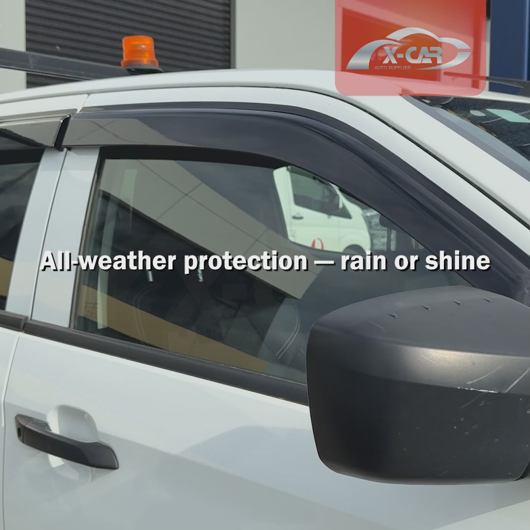 Car Window Weather Shields | Weathershields for Cars | X-CAR