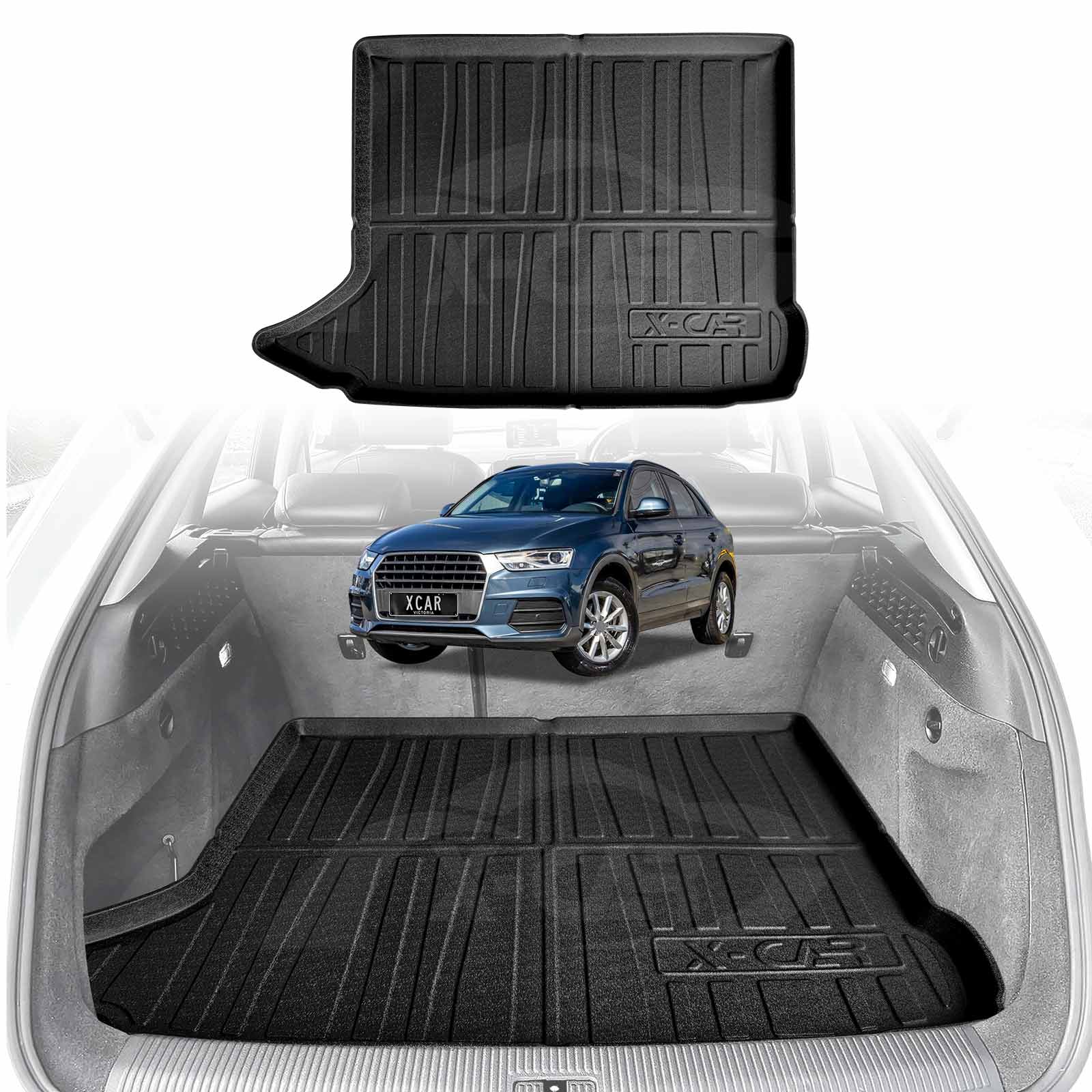 Boot Liner for Audi Q3 2012-2018 8U Series All Weather Cargo Mat | X-CAR