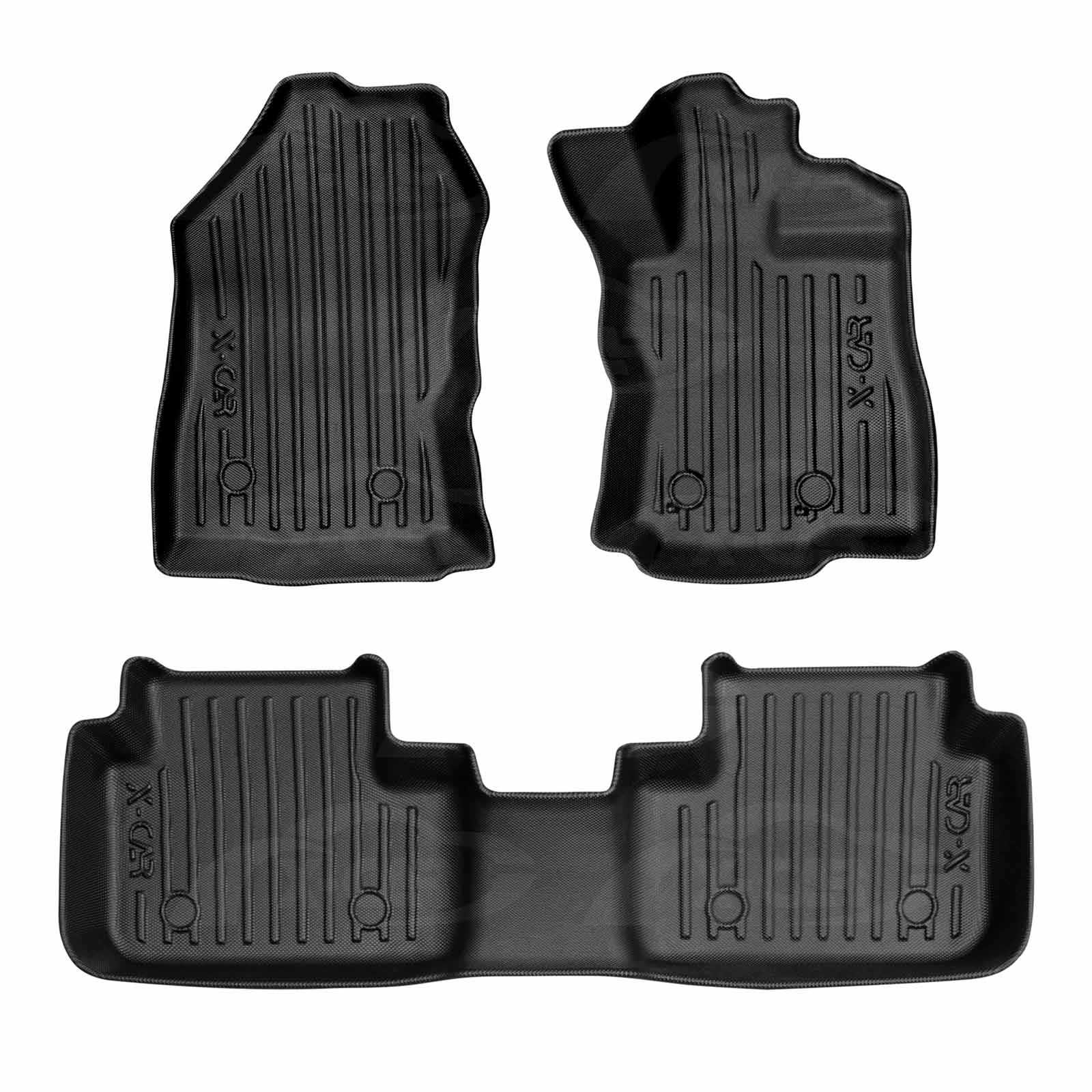 3D Floor Mats for Subaru Forester 6th Gen 2025-Onwards All-Weather Car ...