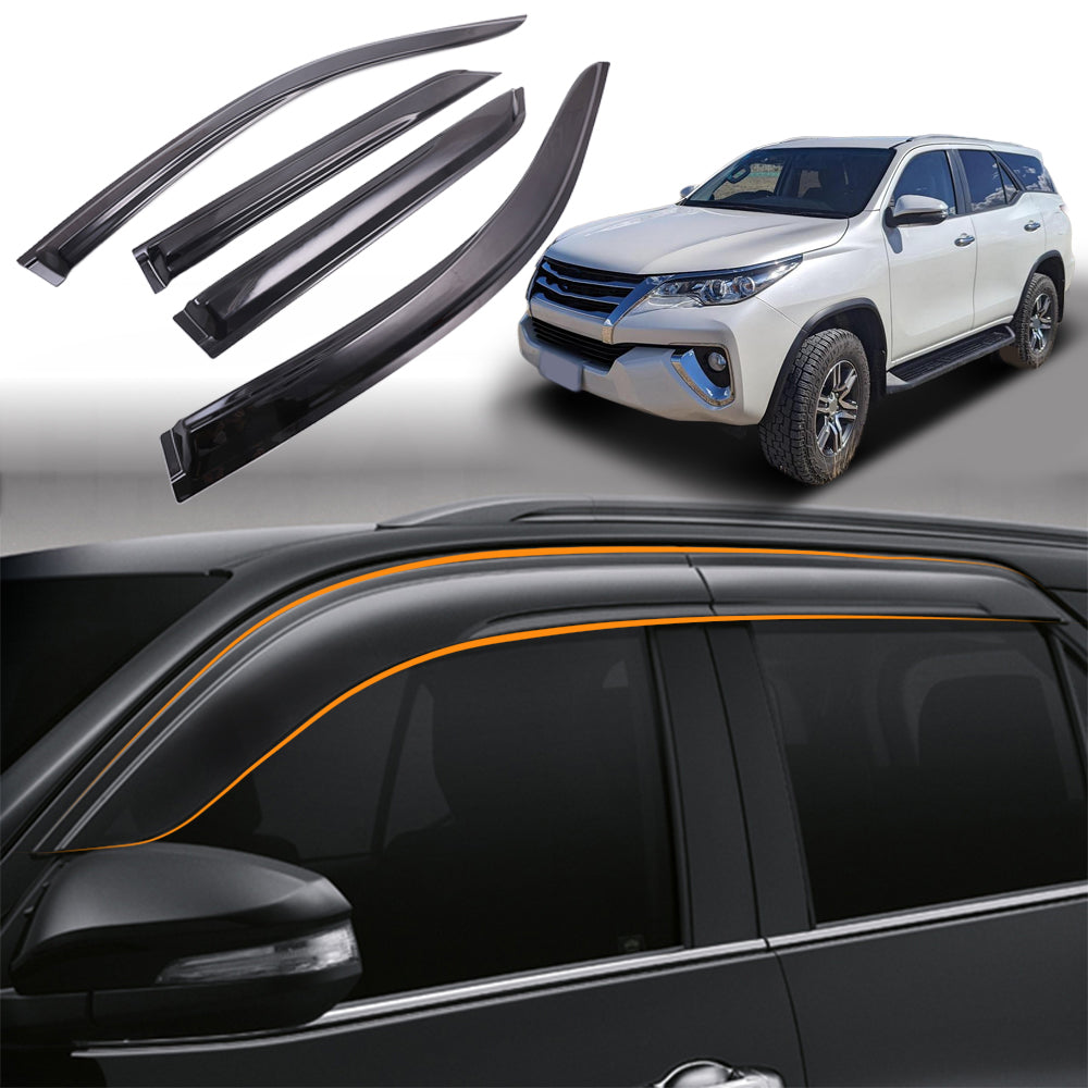 Weathershields for Toyota Fortuner 2015-2025 Car Weather Shields Wind ...