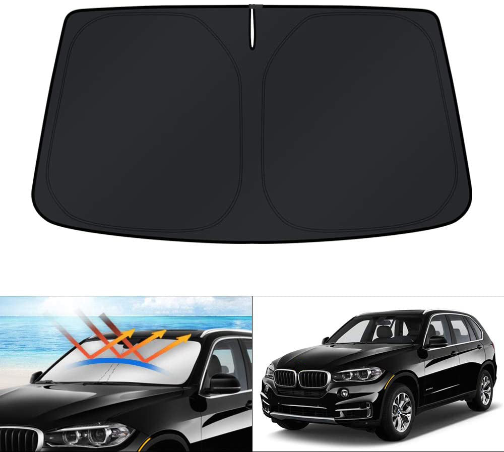 WindScreen Sun Shade for BMW X5 2014-2018 WindShield Sun Visor Blocks ...