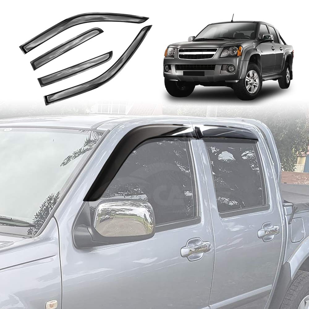 Weathershields for Holden Colorado Dual Cab RC Series 2008-2011 Car ...