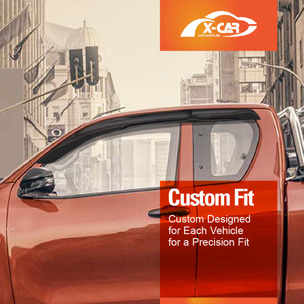 Car Window Weather Shields | Weathershields for Cars | X-CAR
