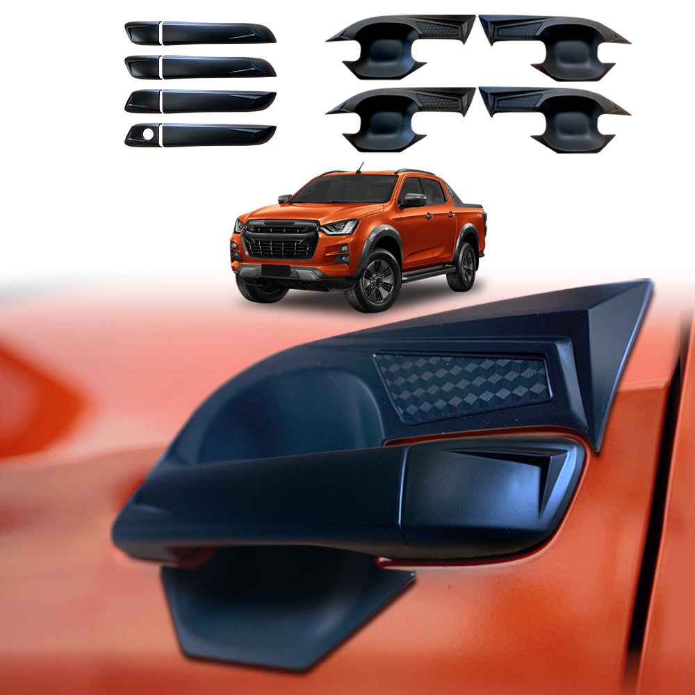 Door Handles Bowl Inserts Cover for ISUZU D-MAX DMAX Dual Cab 2020 ...