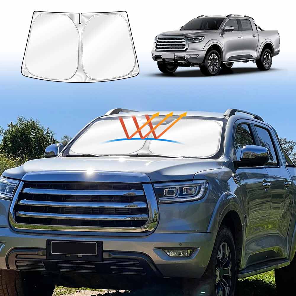 WindScreen Sun Shade for GWM Cannon-X/L 2021-Onwards Car Accessories ...