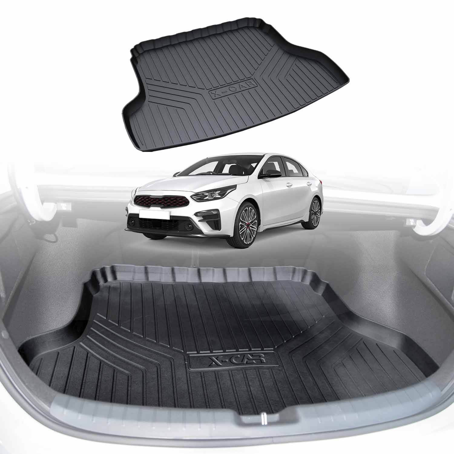 Boot Liner | Kia Cerato Sedan 2018-2024 Cargo Trunk Cover Mat Luggage ...