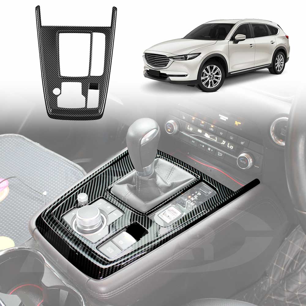 Gear Box Frame for Mazda CX-8 CX8 2018-2024 Carbon Fibre Style Center ...