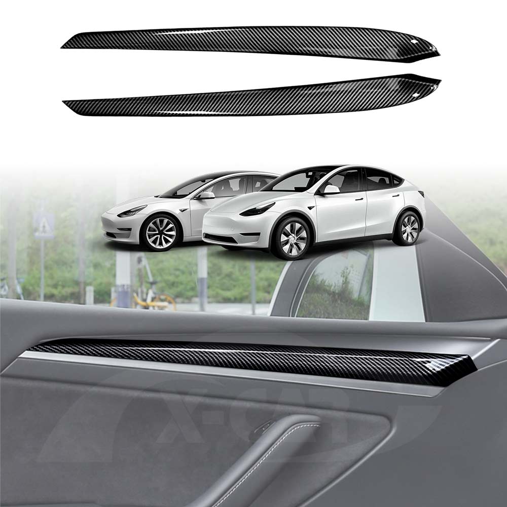 Inner Front Door Cover for Tesla Model 3 2021-2023 and Model Y 2022 ...