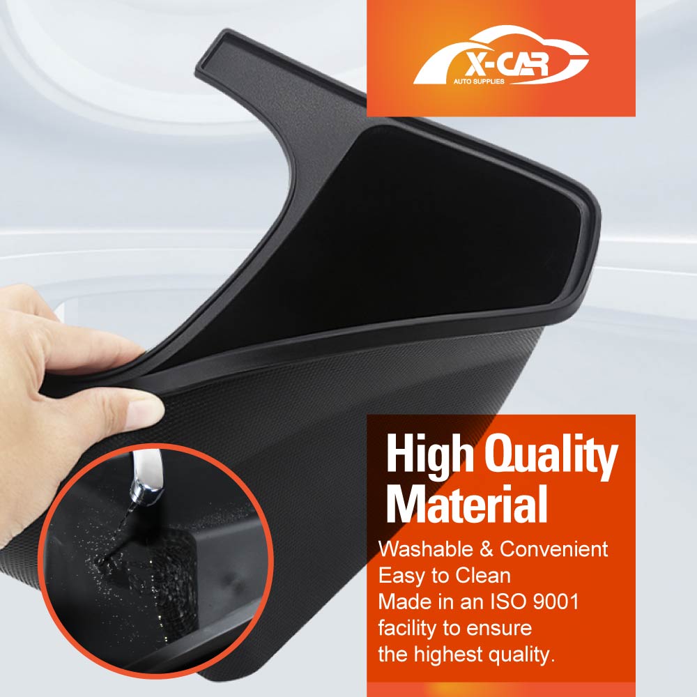 Tesla Model Y 2022-2025 Rear Seat Center Organizer Storage Bin with Lid ...