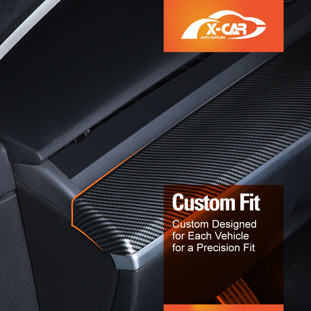 Tesla Model 3 Model Y Dashboard Cover Carbon Fiber Style Dash Cover ...