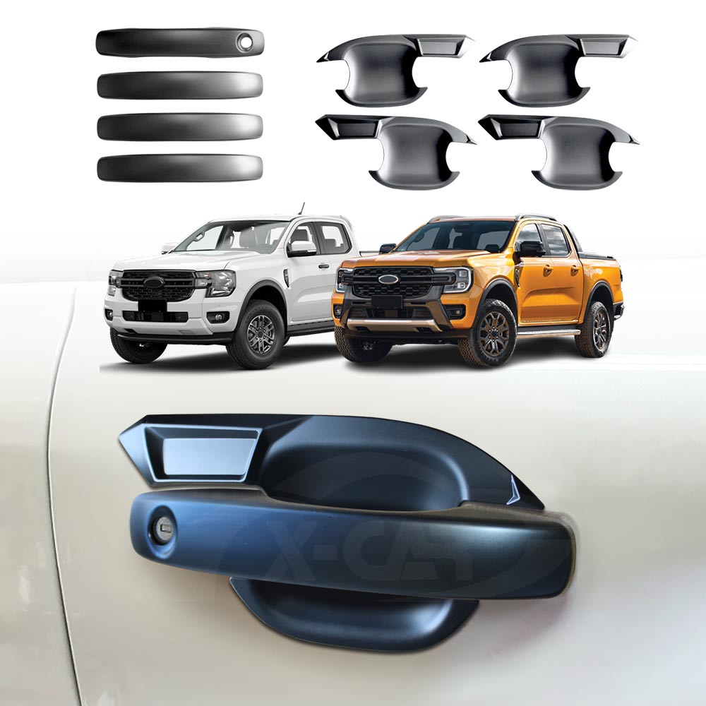 Door Handles Bowl Inserts Cover for Ford Next-Gen Ranger MY22 Matt ...