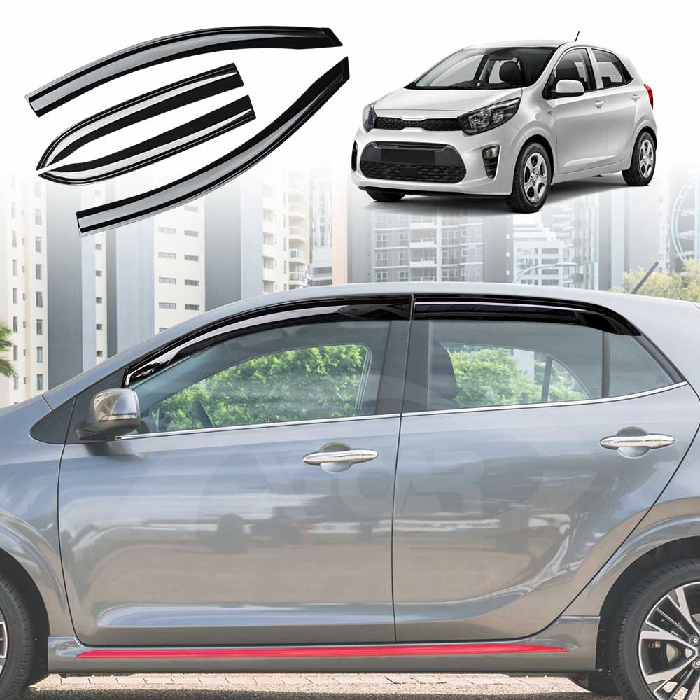 WeatherShields for Kia Picanto 2016-2024 Car Accessories Weather ...