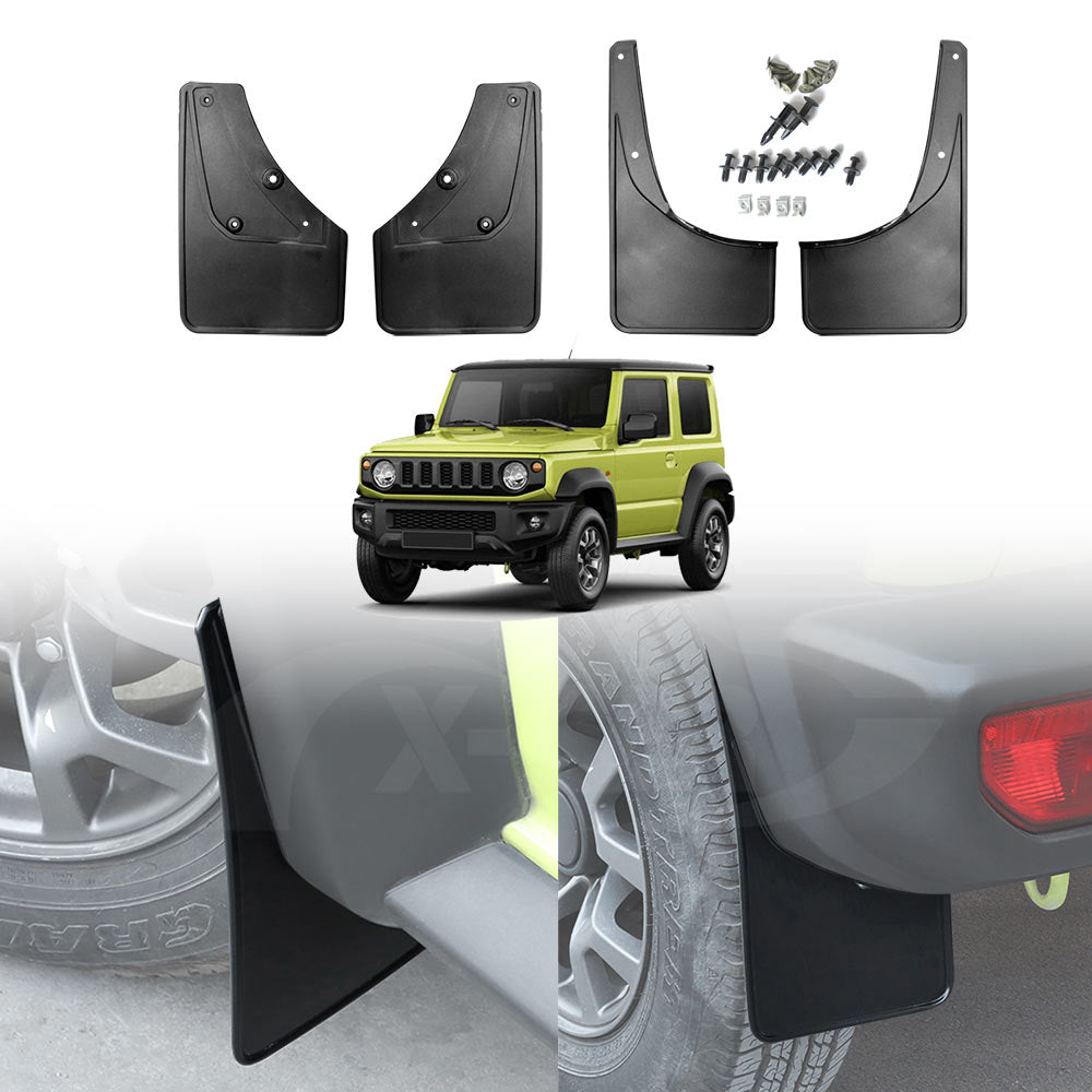 Mud Flaps for Suzuki Jimny 3-Door 2018-Onwards Accessories | X-CAR