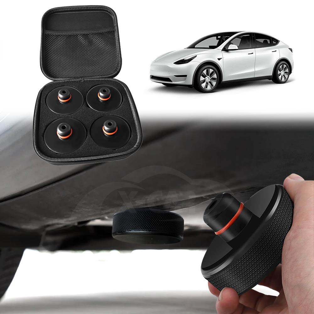 Tesla Model Y Model 3 Jack Lift Pads with Storage Box | X-CAR