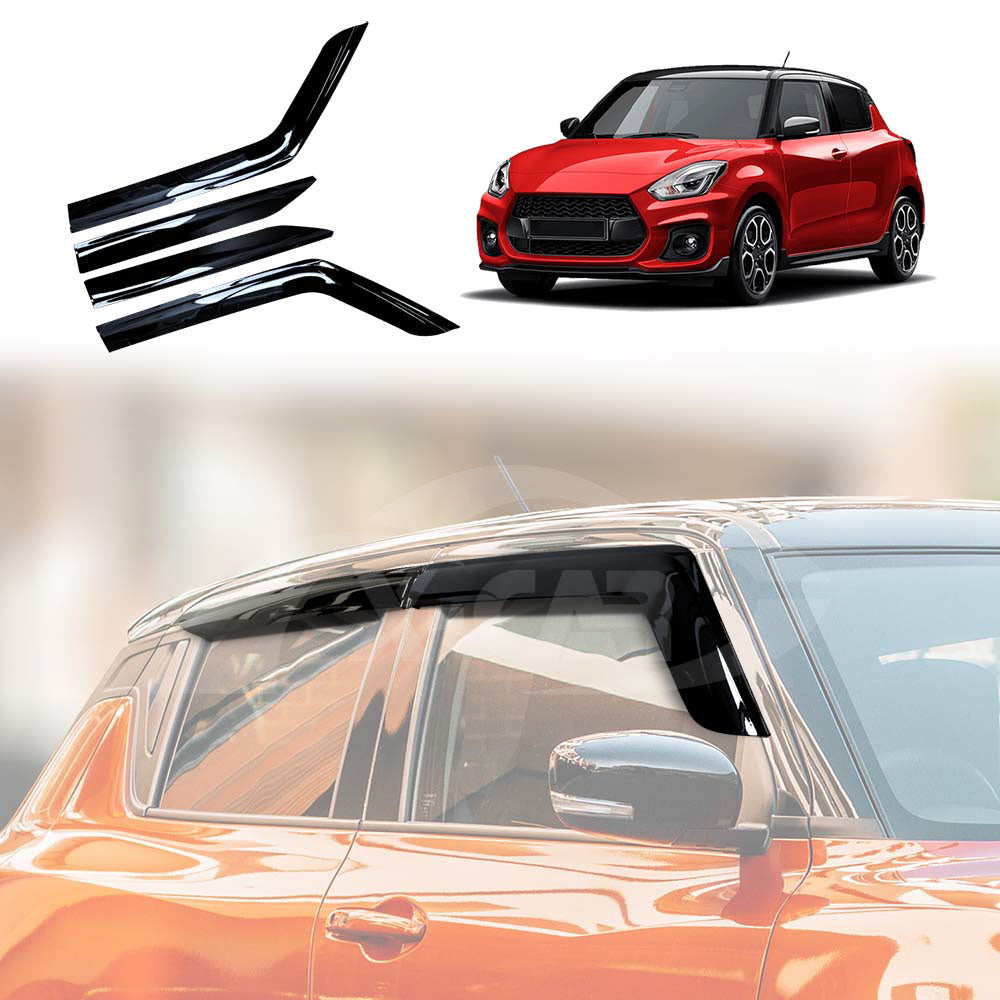 Weathershields for Suzuki Swift 2017-2022 Car Weather Shields Wind ...